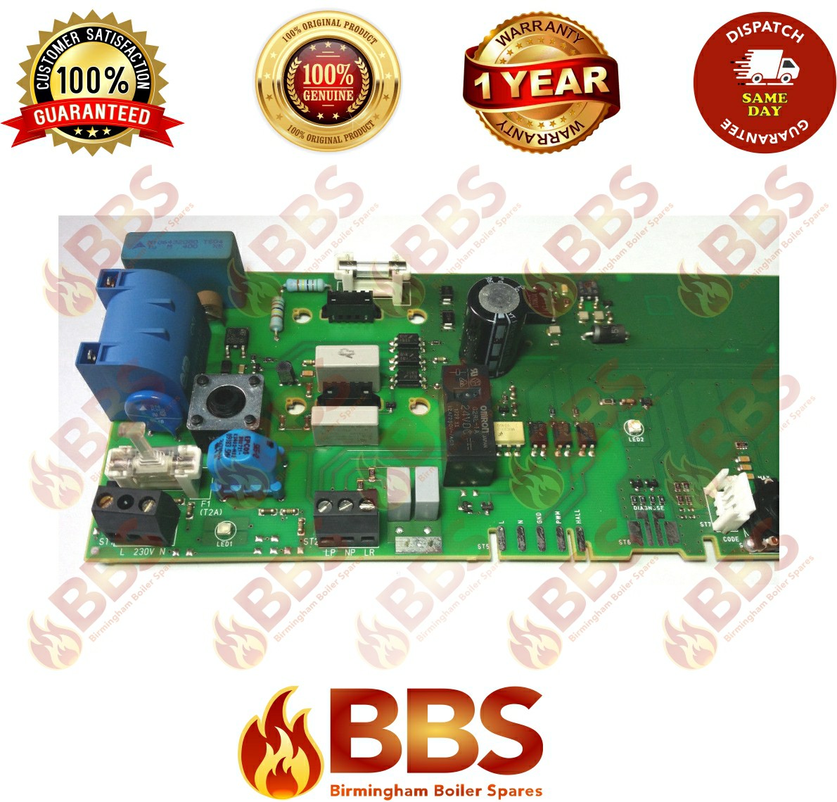 WORCESTER GREENSTAR 12RI 15RI 18RI 24RI Printed Circuit Board PCB ...